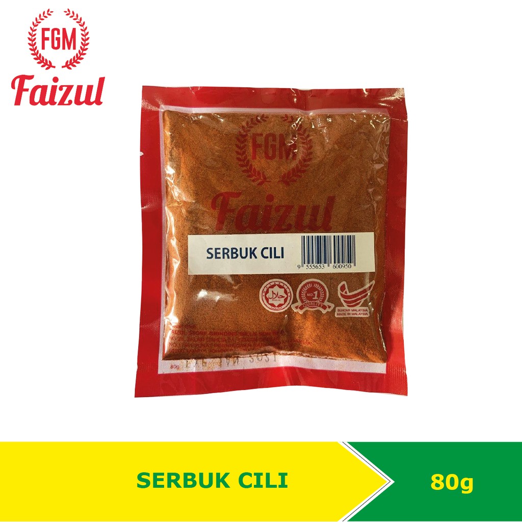 Serbuk Cili Pedas FAIZUL / Spicy Chili Powder 80G,250G,500G🌶🌶🌶 | Shopee ...