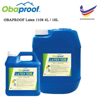 OBAPROOF LATEX 1108 SUSU TILE SUSU MOSAIC ( 4Litre / 18Litre ) | Shopee ...