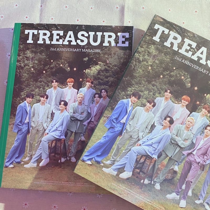 [OFFICIAL] Treasure 2nd Anniversary Magazine Official Weverse POB Loose ...