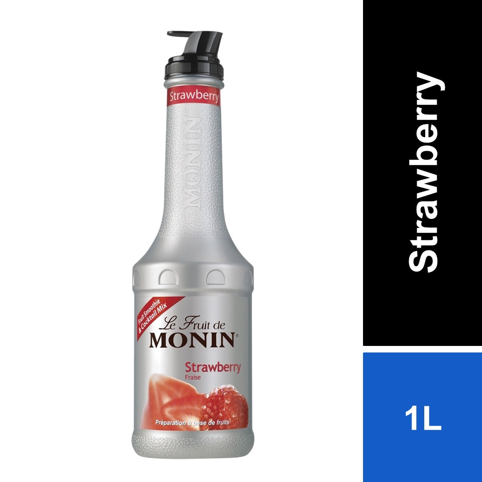 Monin Strawberry Fruit Mix 1L | Shopee Malaysia