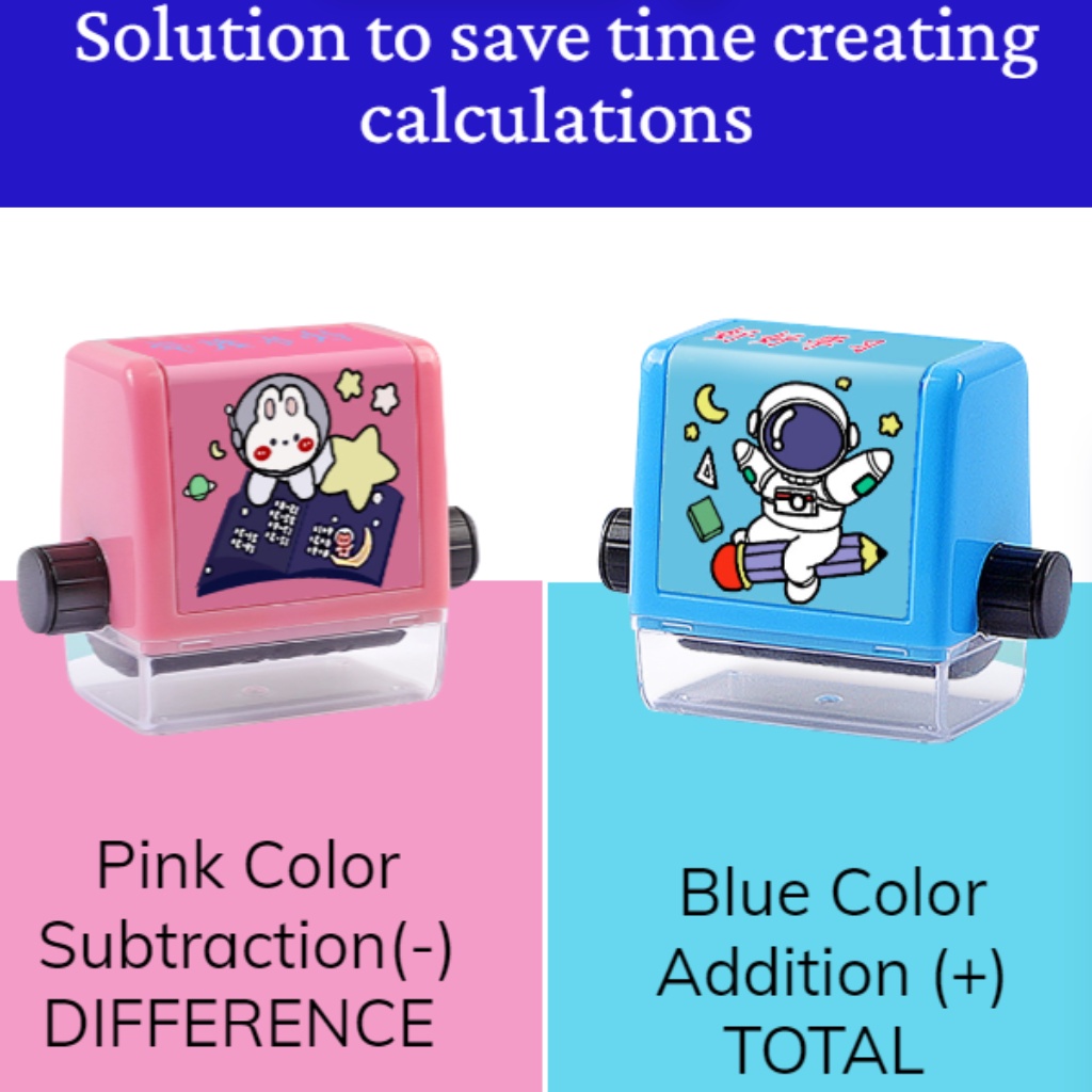 Smart math roller for kids print 1800 additions and subtractions ...