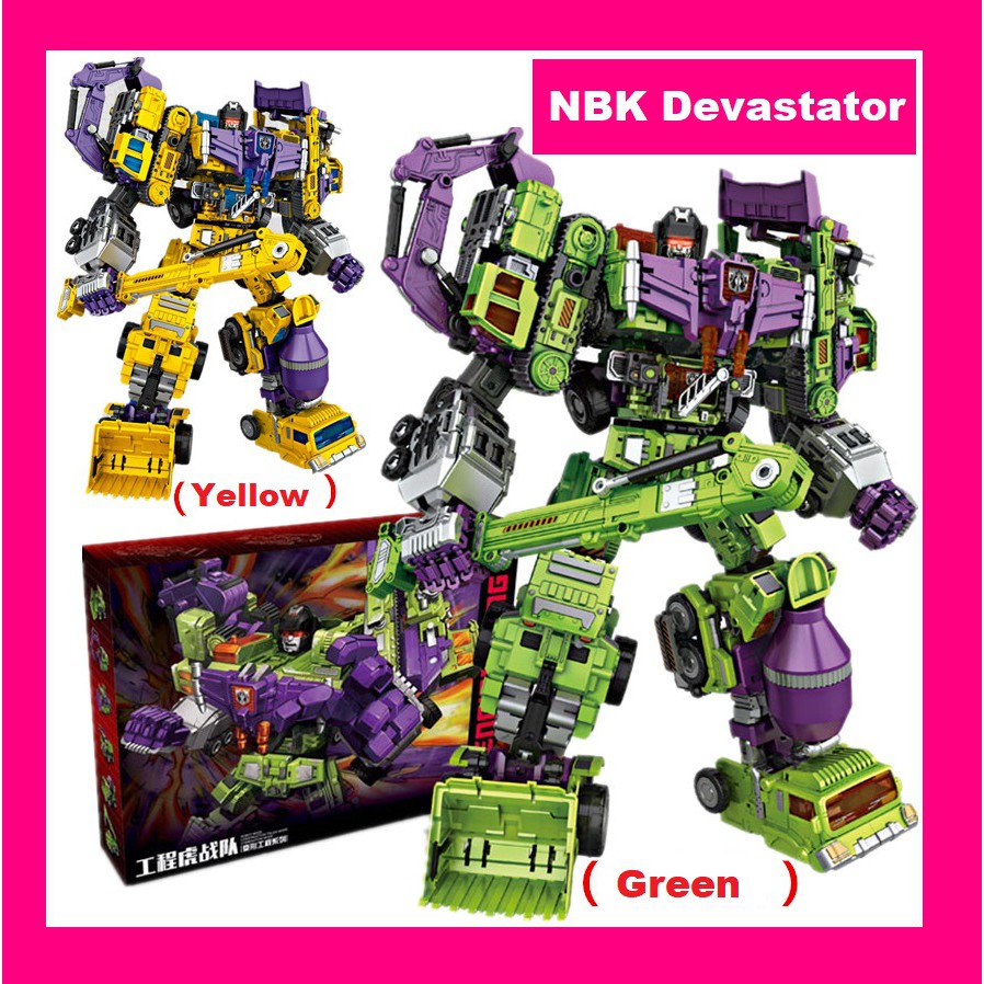 NBK KO Devastator Box Set ( 6 ) complete | Shopee Malaysia