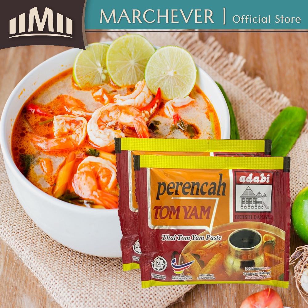 ADABI Thai Tom Yam Paste / Perencah Thai Tom Yam - 40g | Shopee Malaysia ADABI Thai Tom Yam Paste / Perencah Thai Tom Yam - 40g | Shopee Malaysia