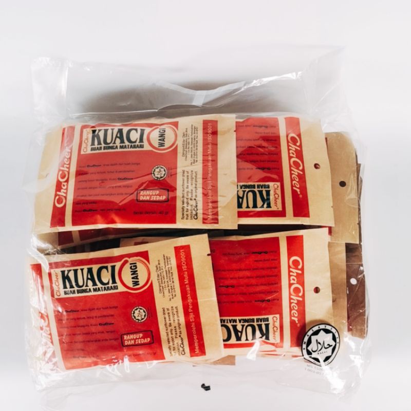 ( READY STOCK ) Cha Cheer Kuaci Buah Bunga Matahari 20 x 40g | Shopee ...