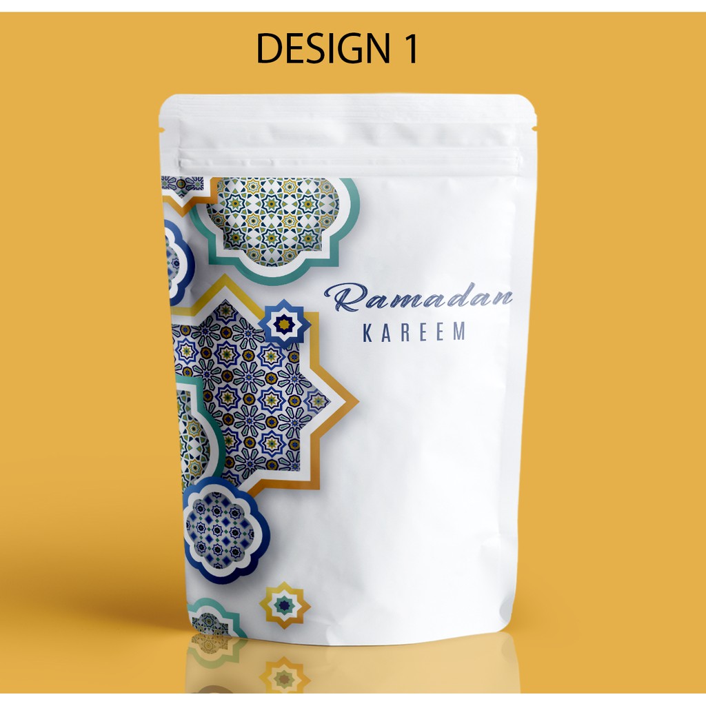 PROMOSI 50pcs 🎉READYSTOCK 🎉🎉 Ziplock Aluminium Paper Bag, Kurma Food ...