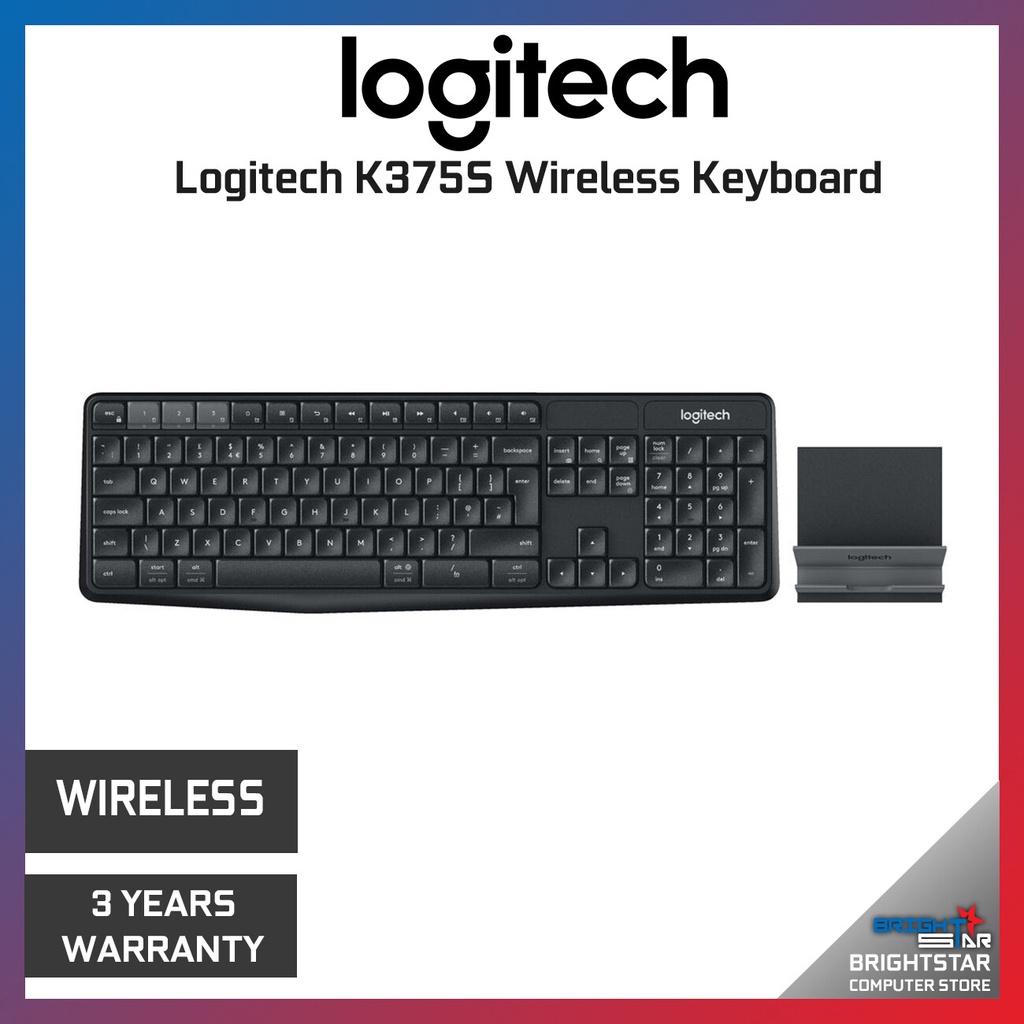 Logitech K375S Wireless Keyboard | Shopee Malaysia
