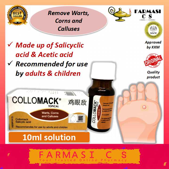 Collomack topical solution 10ml exp: 07/2022 | BeeCost