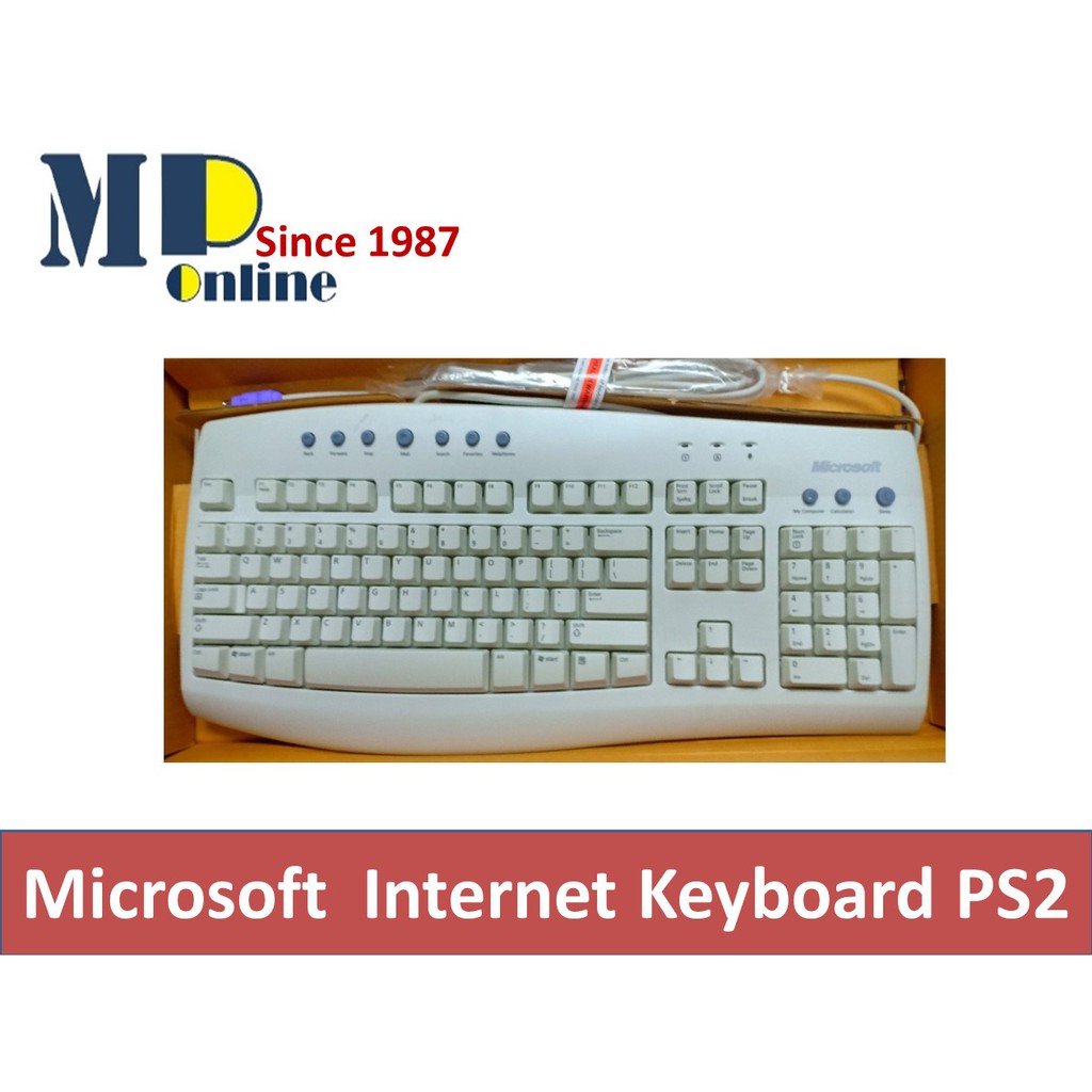 Microsoft Internet Keyboard PS2 | Shopee Malaysia