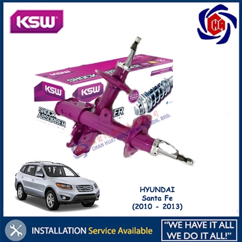 Hyundai Santa Fe Santafe CM 2010~2013 KSW Absorbers KShowa Shock ...