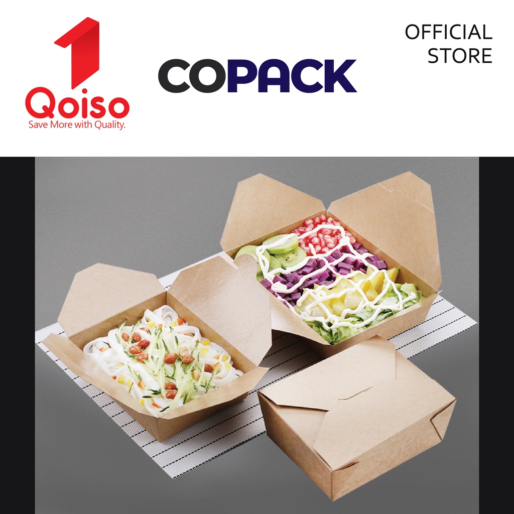 COPACK Take Away Lunch Box 2000ML l Kotak Makanan 2000ML | Shopee Malaysia