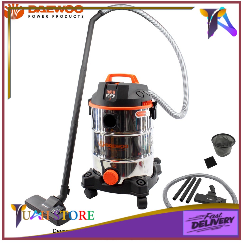 Tuah1078 1400w Daewoo Dust And Water Vacuum Cleaners 30l Davc90 30l