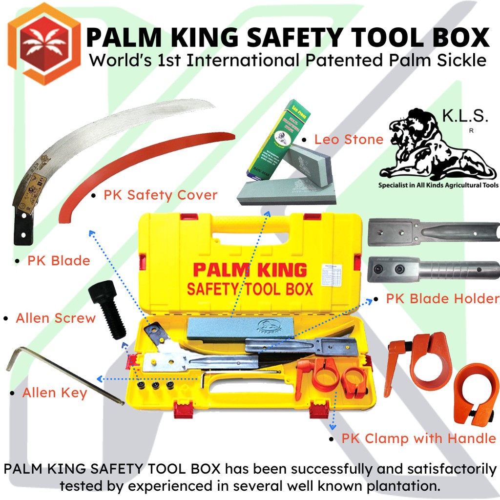 【PALM KING】Safety Tool Box 🧰 World's 1st International Patented Palm ...