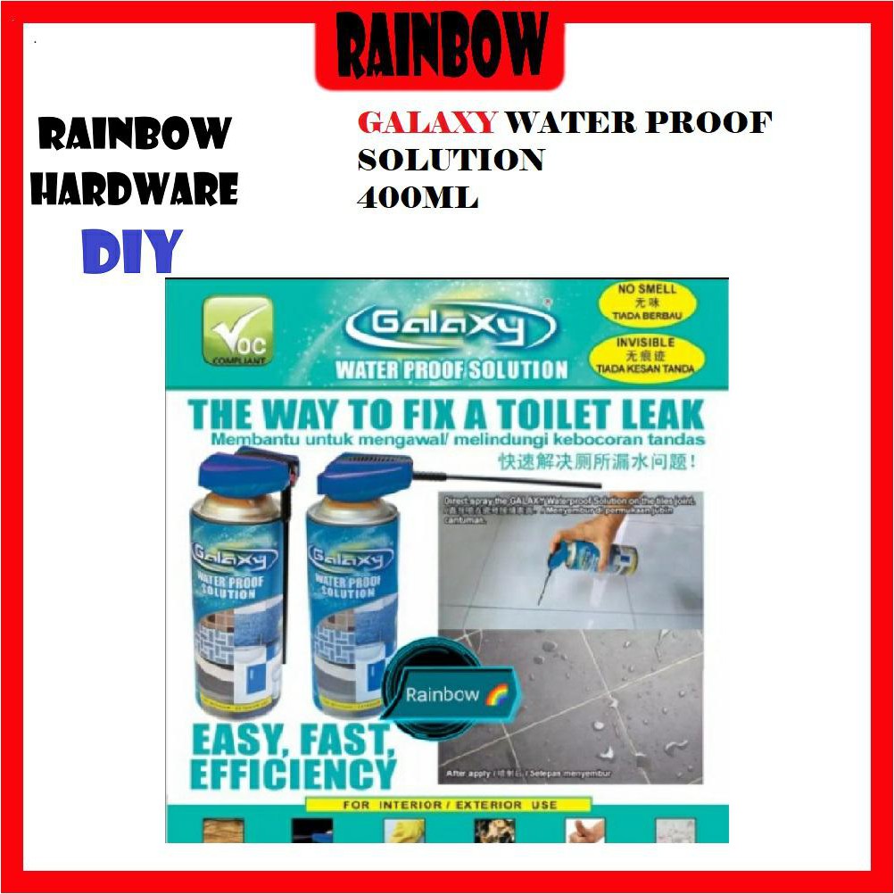 NIETZ GALAXY WATER PROOF SOLUTION 400ML Toilet Leak Water Proof (NEW ...