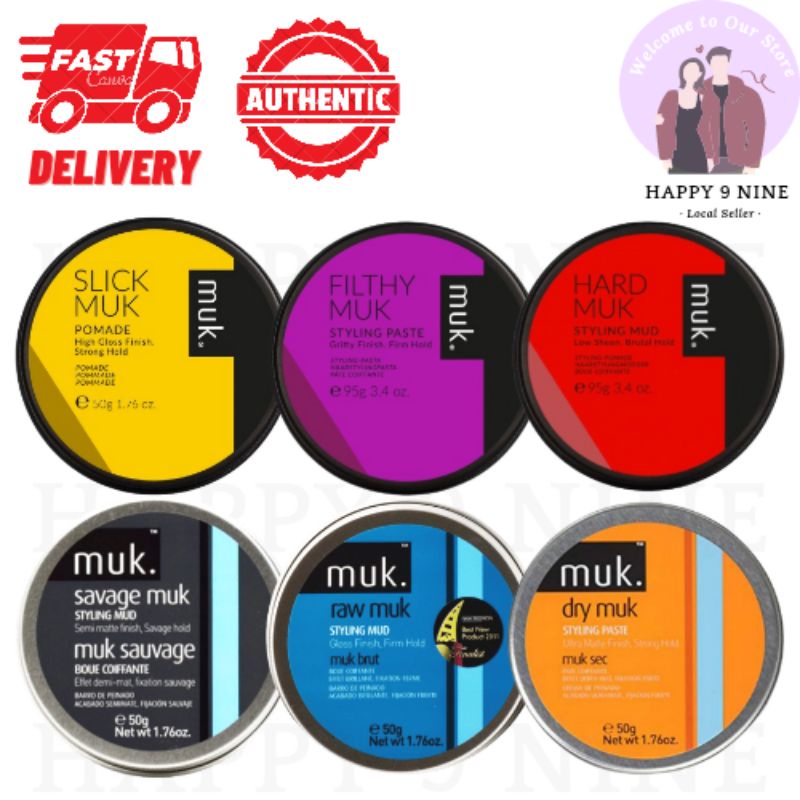 Muk Hard Styling Mud Muk slick Muk RAW Muk Dry Muk filthy Muk savage ...