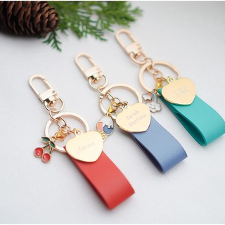 Personalised Keychain Nama Name Engrave Cute Keychain Custom Name ...