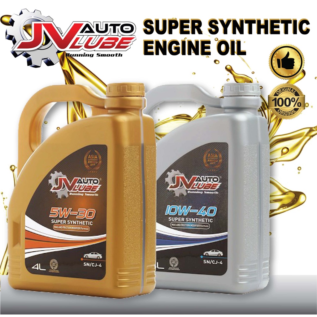 JV Auto Lube - Engine Oil 5W-30 10W-40 Original | Shopee Malaysia