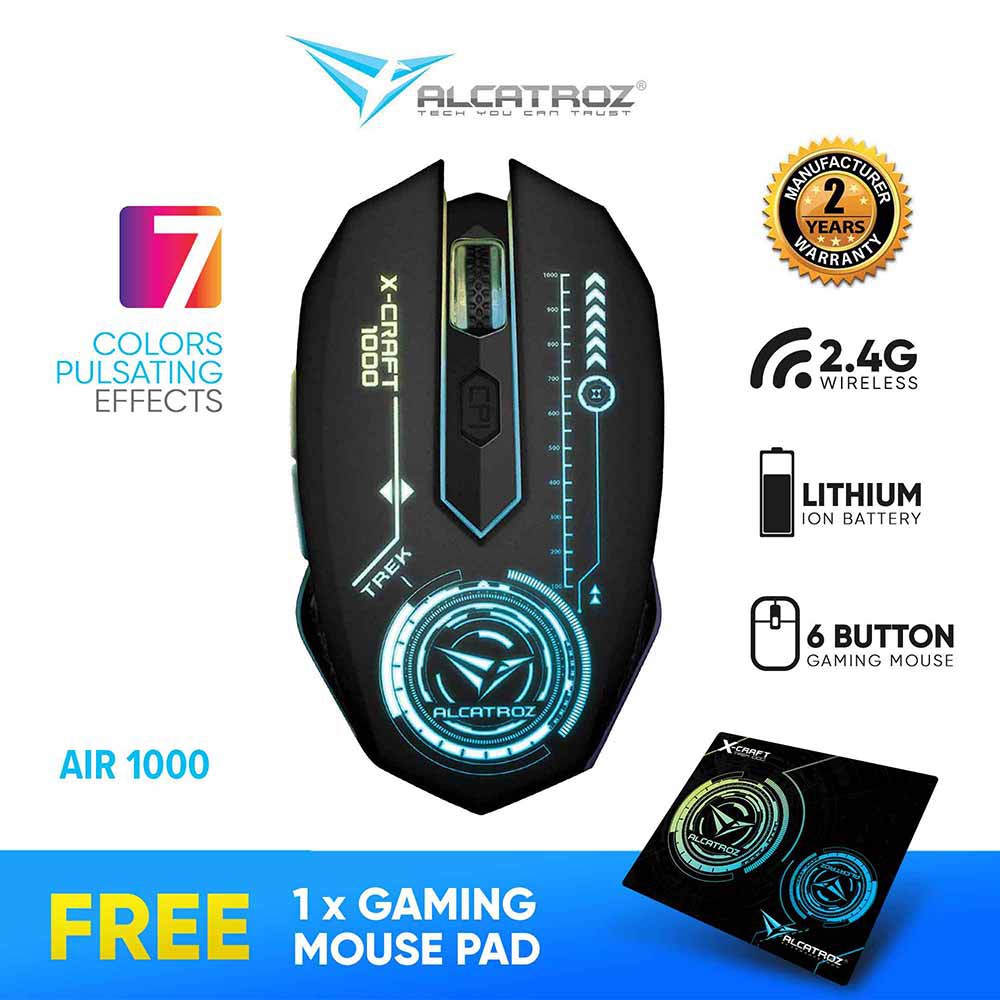 Wireless mouse mouse gaming mouse Alcatroz X-Craft Air Series Wireless ...