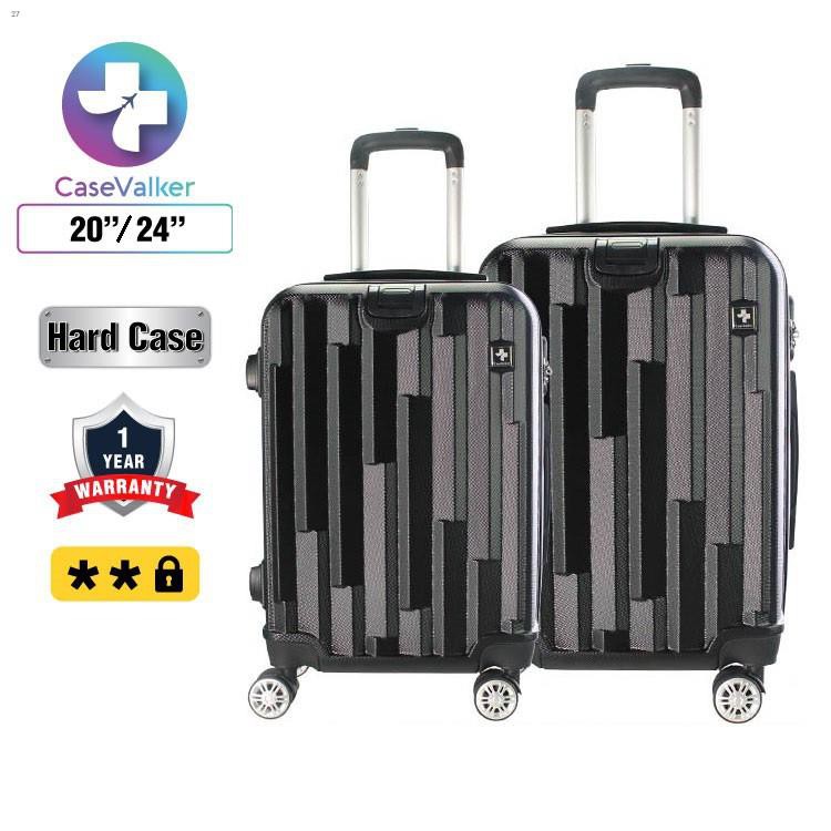 Case valker matrix abs 2 in 1 luggage bag with hanger set 1 | BeeCost