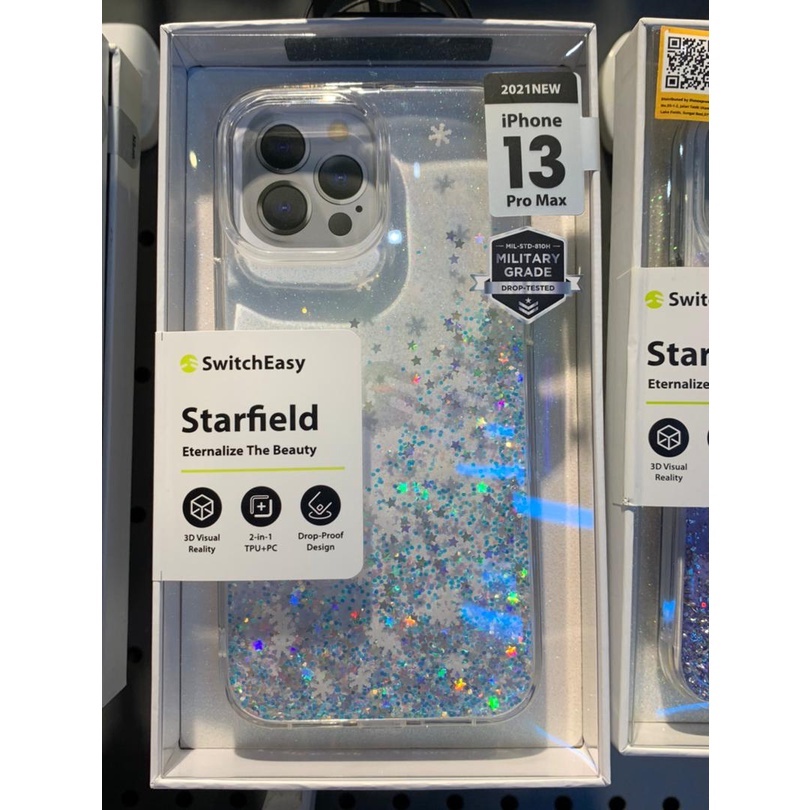 SwitchEasy Starfield 3D Glitter Resin Case Iphone 14 Pro Max/Iphone 13 ...
