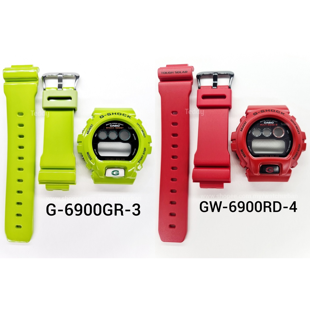 CASIO G-SHOCK HARDCASE G6900 GW6900 CASE CENTRE ASSEMBLY WITH RESIN ...