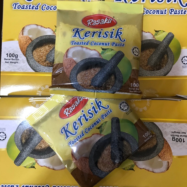 Kerisik Rasaku 40g / Toasted Coconut Paste 40g | Shopee Malaysia
