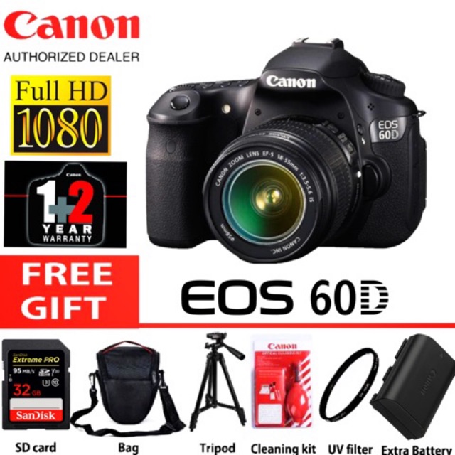 Canon EOS 60D Price in Malaysia & Specs - RM2190 | TechNave