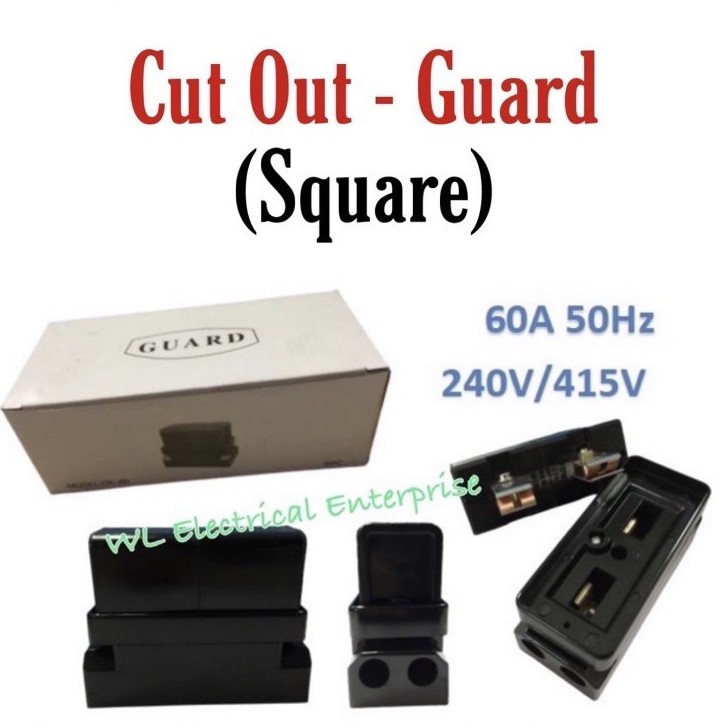 TNB #Guard CK 60A Cut Out Unit With Fuse Inside | Shopee Malaysia