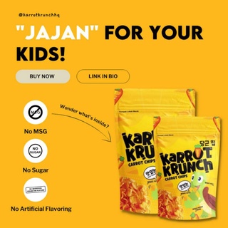 Karrot Krunch Carrot Chips Jajan Kanak-kanak Better Snack for Kids ...