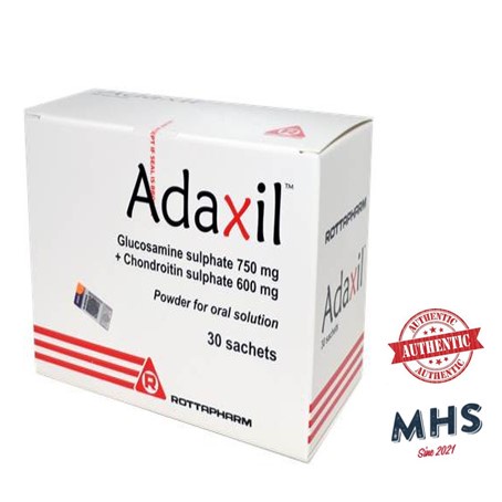 ADAXIL Glucosamine 750mg + Chondroitin 600mg Powder (30's) | Shopee ...