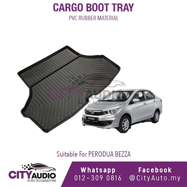 Perodua Bezza Rear Cargo Boot Tray | Shopee Malaysia