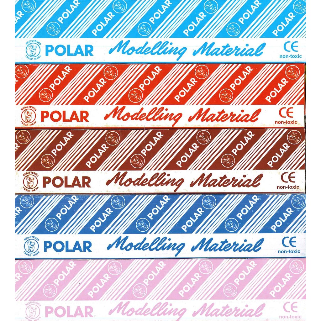 POLAR Modelling Material Clay ( Non-Toxic ) | Shopee Malaysia