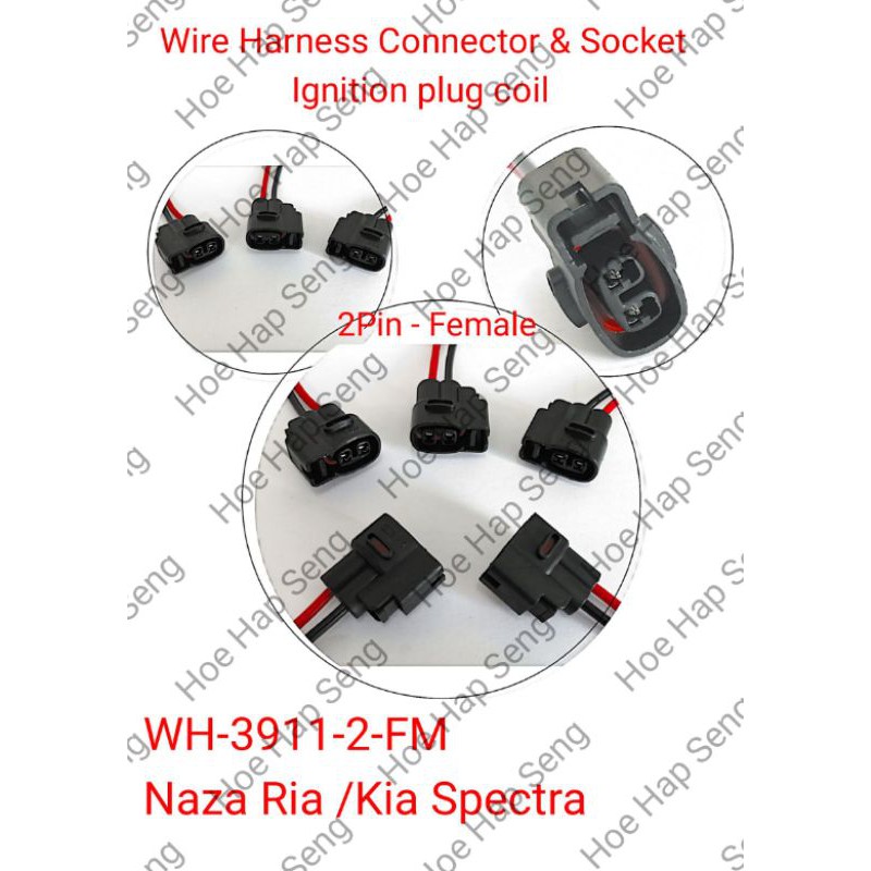 WH-11 Naza Ria / Kia Spectra Ignition plug coil connector Socket ...