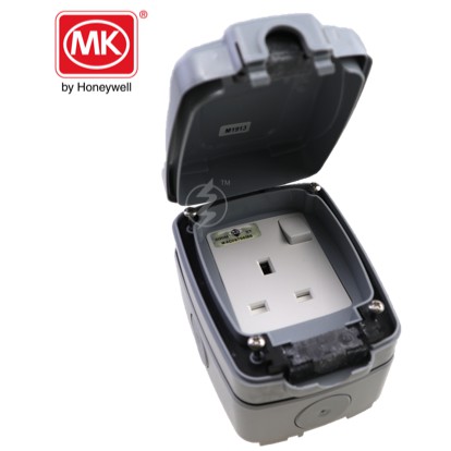 MK 86486 13A Weatherproof Switch Socket (Grey)(IP66) | Shopee Malaysia