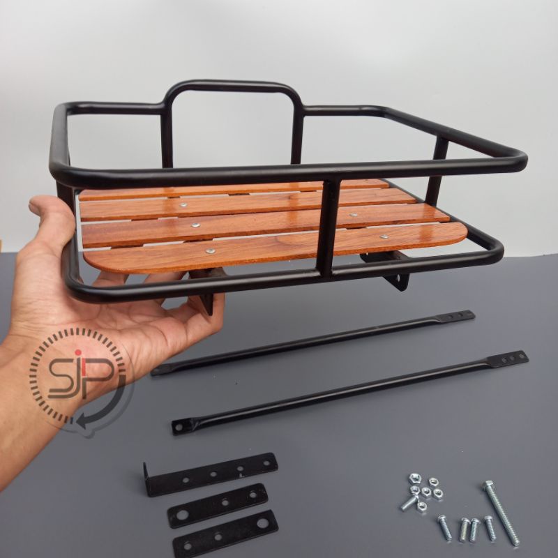 KAYU Front RACK PANIER Basket FRONT RACK Fixie Bike Old School Seli MTB ...