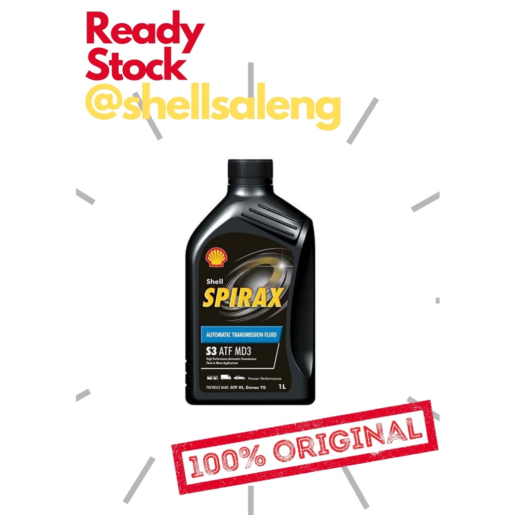 Shell Spirax S3 Auto Transmission Fluid MD3 | Shopee Malaysia