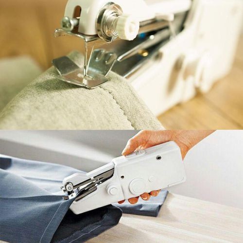 Handy Stitch Mini Sewing Machine Cordless Handheld Cloth Sewer | Shopee ...