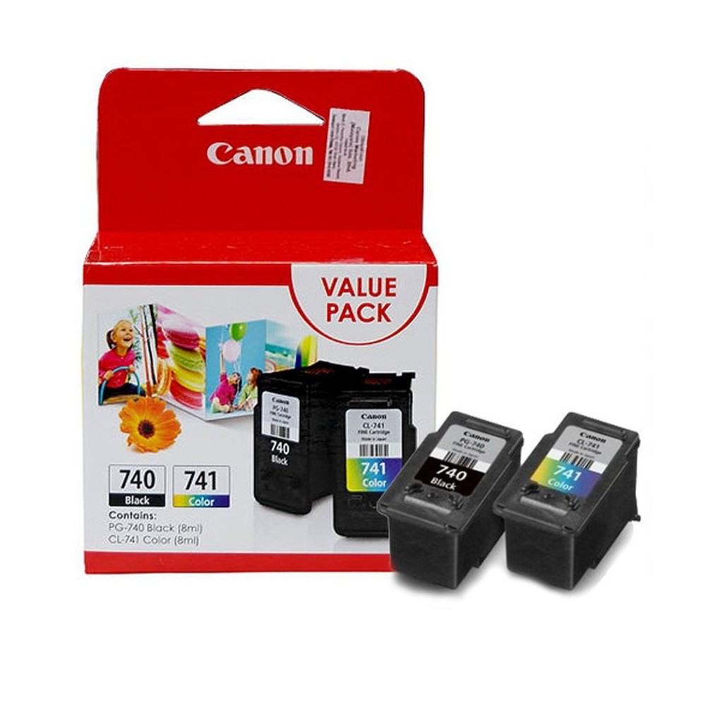 [ORIGINAL] CANON PG-740 (BLACK), CL-741 (COLOUR) INK CARTRIDGE | Shopee ...