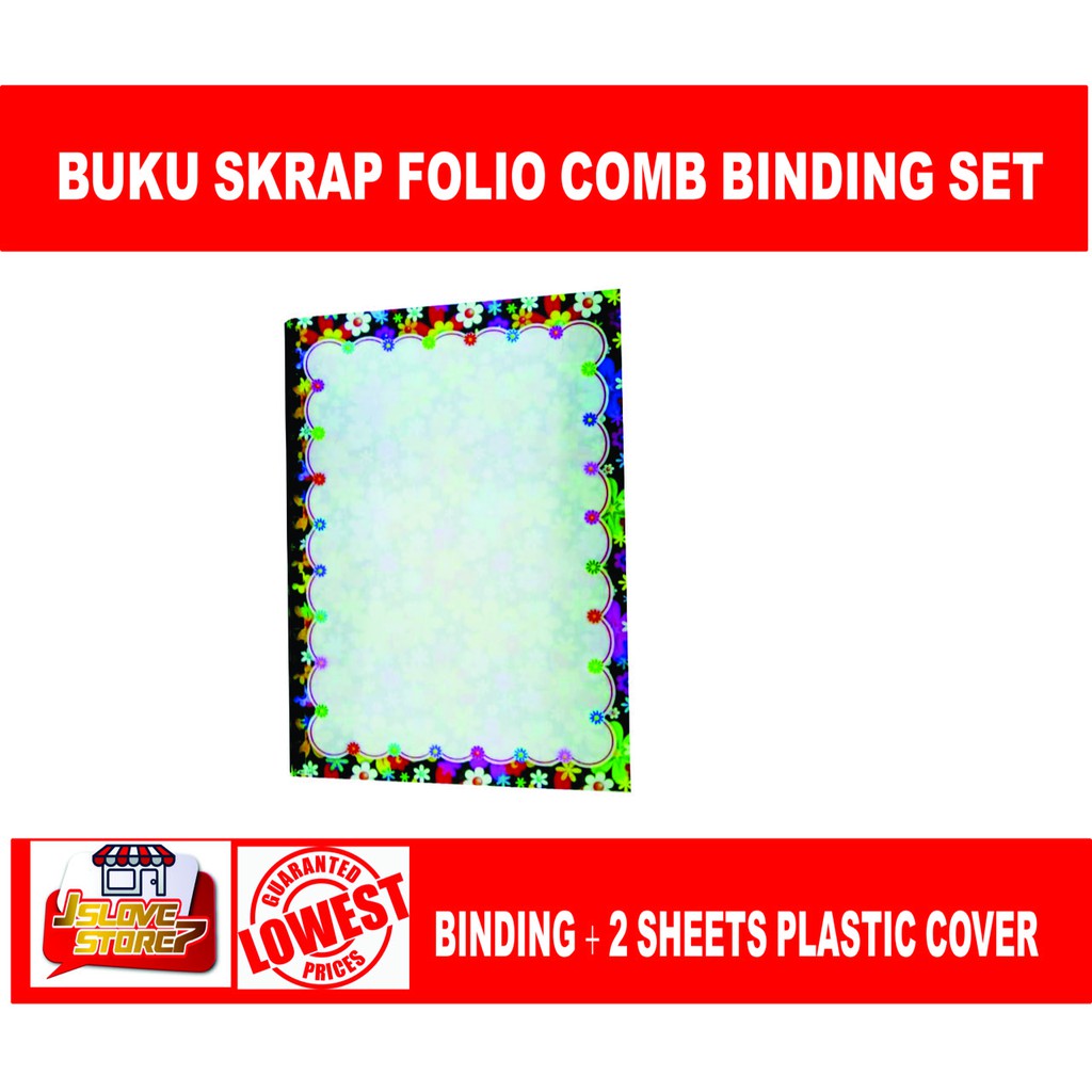 Binding Set Folio 30 Sheets white (paper / fancy card / pvc plastik ...