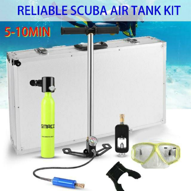 Mini Professional Scuba Diving Cylinder Spare Air Tank Breath ...