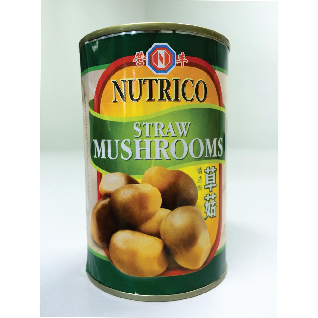 Nutrico Straw Mushroom - 425GM | Shopee Malaysia