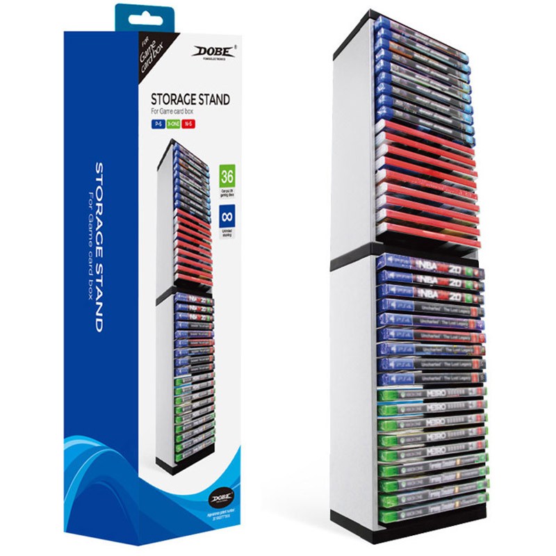 PS5 PS4 Multifunctional Disk Storage Tower Storage Rack PS4 Slim Pro ...