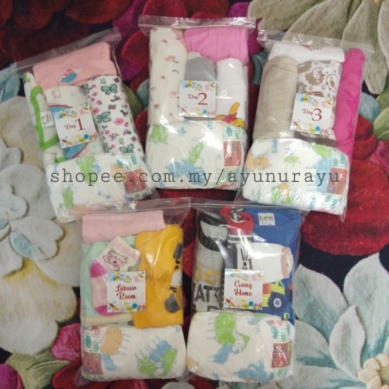 10pcs ziplock + stickers + free Checklist to Hospital Card | Plastik ...