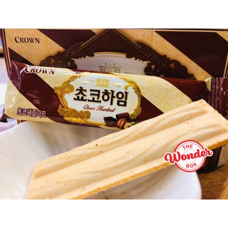 MADE IN KOREA | Korean Crown Choco Heim Choco Hazelnut / White Heim ...