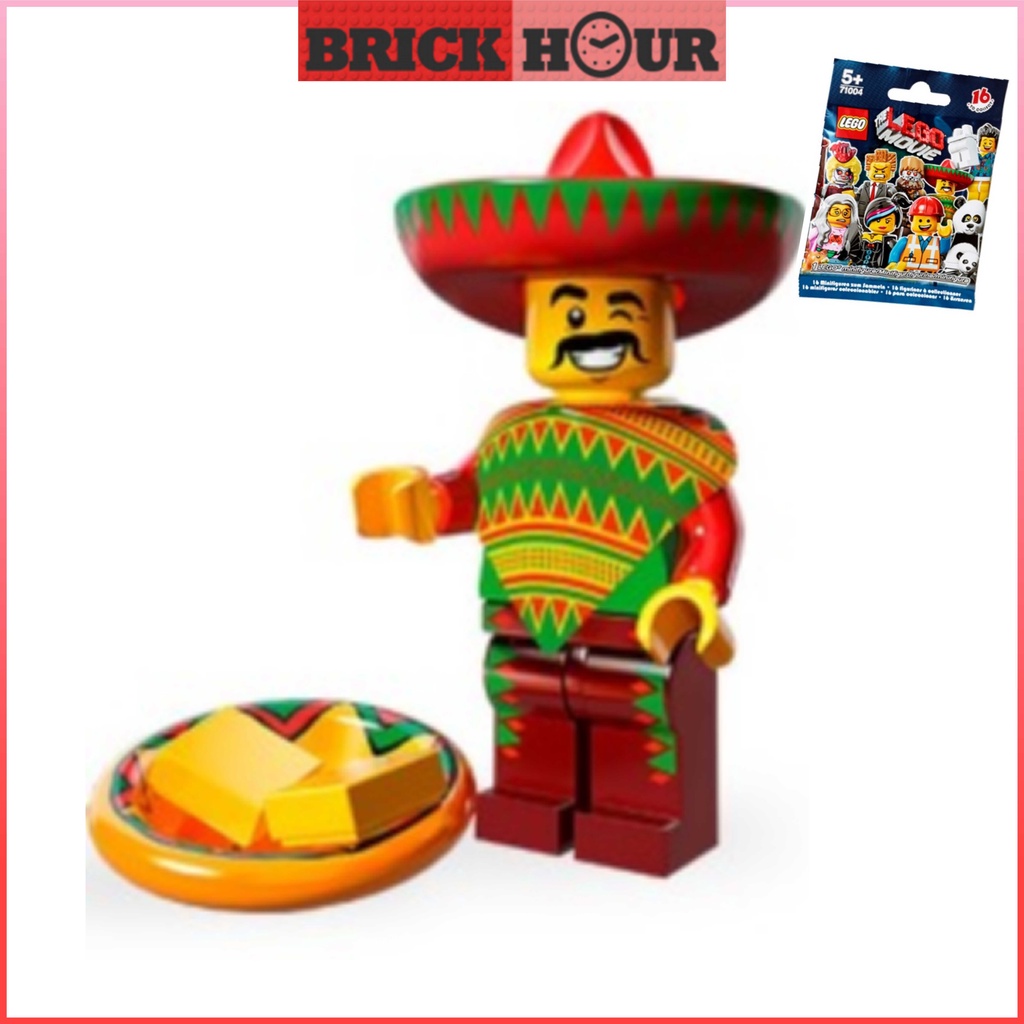 71004 -12 LEGO Minifigure The LEGO Movie Series - Taco Tuesday Guy ...