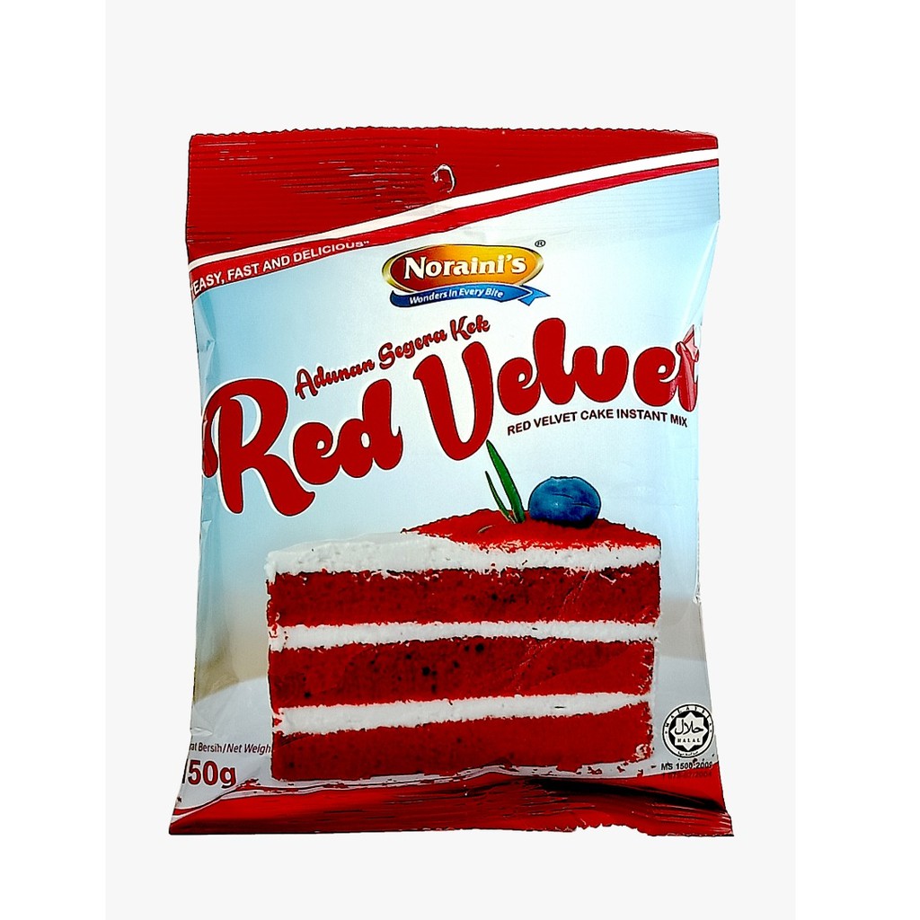 NORAINI'S INSTANT MIX RED VELVET CAKE 150GM | Shopee Malaysia