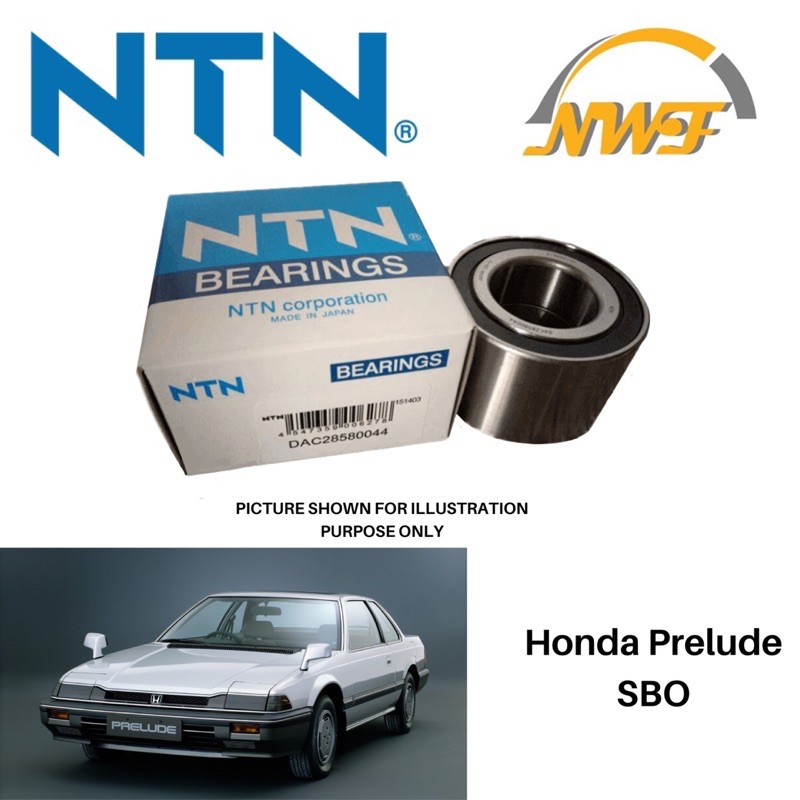 ( NTN ) FRONT WHEEL BEARING HONDA ACCORD SA6Y / PRELUDE SBO | Shopee ...