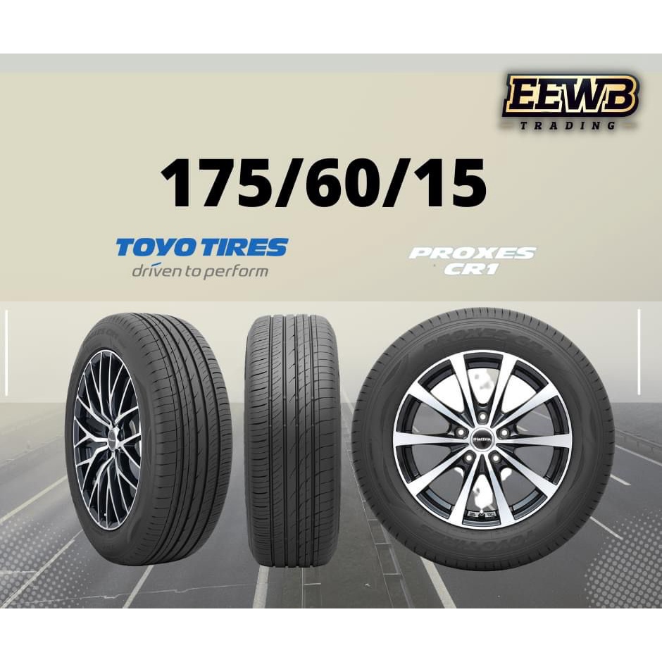 (POSTAGE) 175/60/15 TOYO TIRES PROXES CR1 NEW TAYAR | Shopee Malaysia