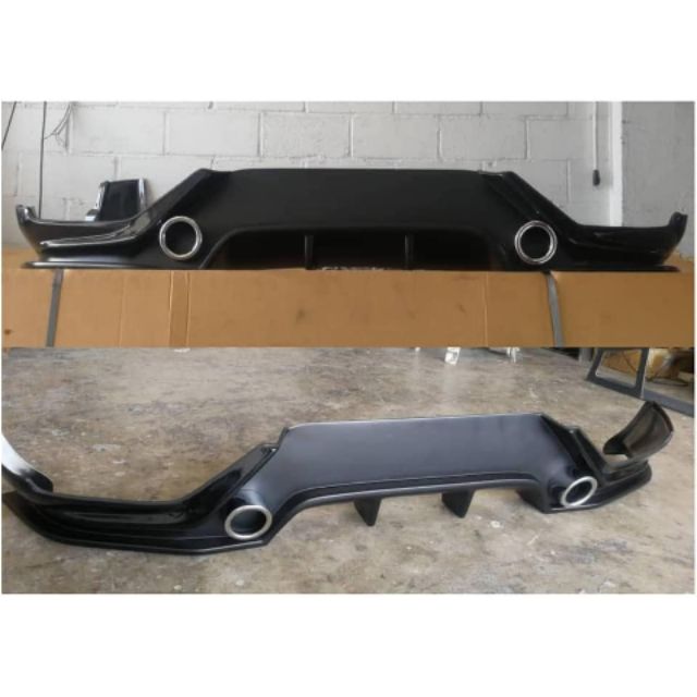 READY STOK!!! Perodua Myvi 2018-2019 V3 Rear Diffuser Bodykit Material ...