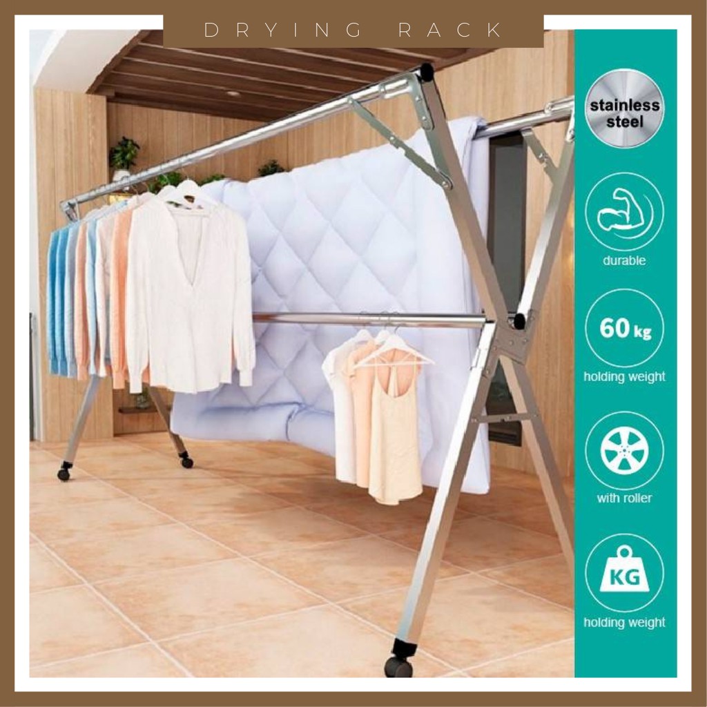 Drying Rack Brand New Design X STYLE Stainless Steel Extensible ...