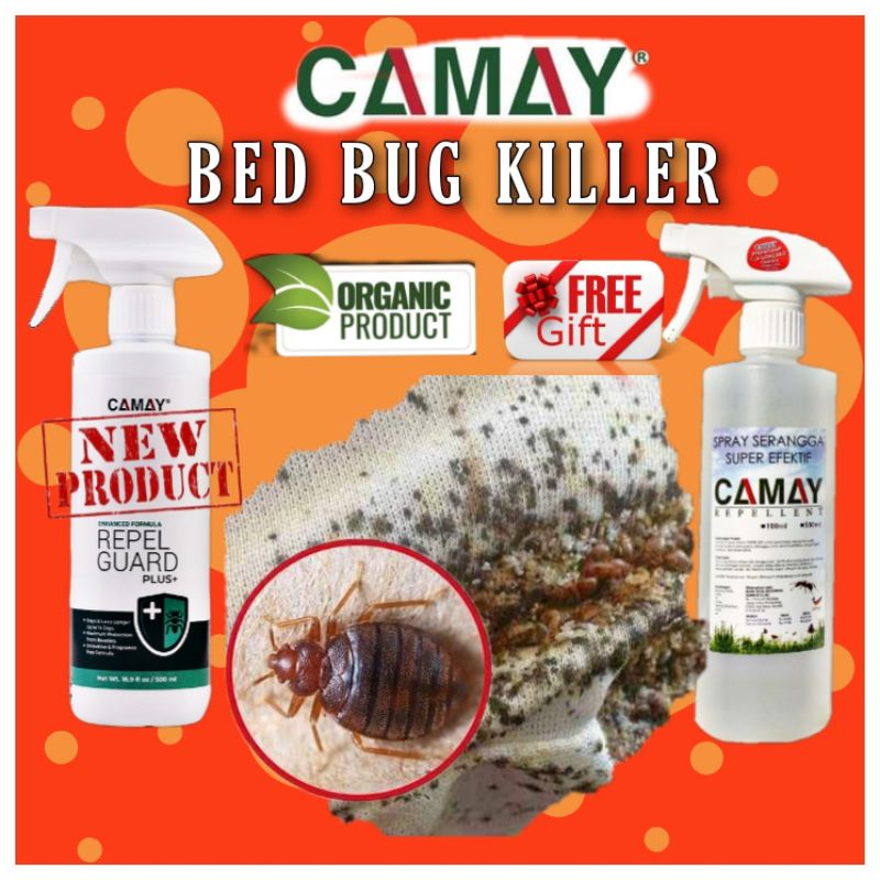 SPRAY CAMAY REPELLENT & REPEL GUARD PEMBASMI PEPIJAT | BED BUGS KILLER ...